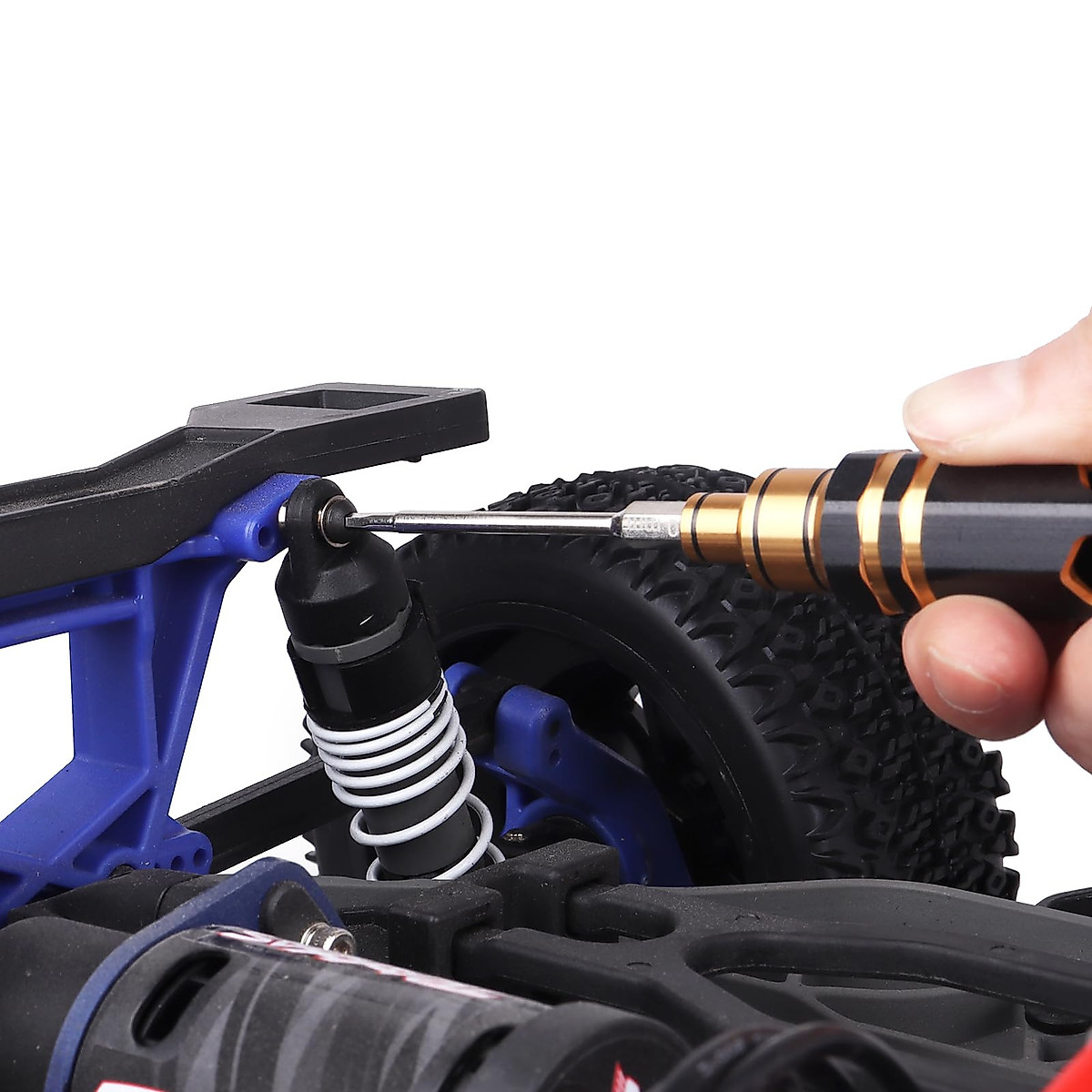 AllinRC RC Hex Head Allen Wrench Set & Phillips Screwdriver 5 in 1 RC Hobby Tools Kit for RC Car Traxxas Arrma Axial Losi Redcat Racing Helicopter Drone Boat