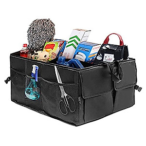 Car Trunk Organizer Super Strong & Durable Collapsible Cargo Storage Box for Auto Trucks SUV Trunk Box/Box