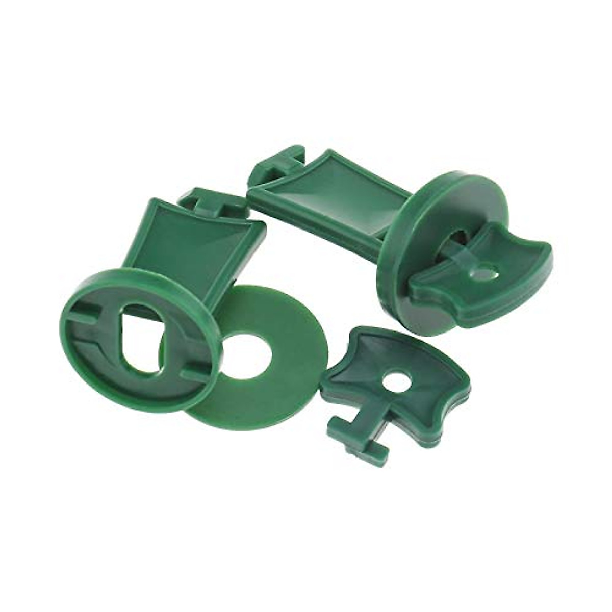 Creative-Idea 50 Set Greenhouse Support Clip,for Bubble Wrap Sunshade Net Insulation Shading Winter Summer