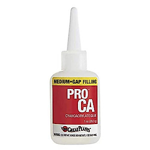 Great Planes Pro CA+ Glue Medium 1 oz GPMR6008 Miscellaneous Airplane Accessories