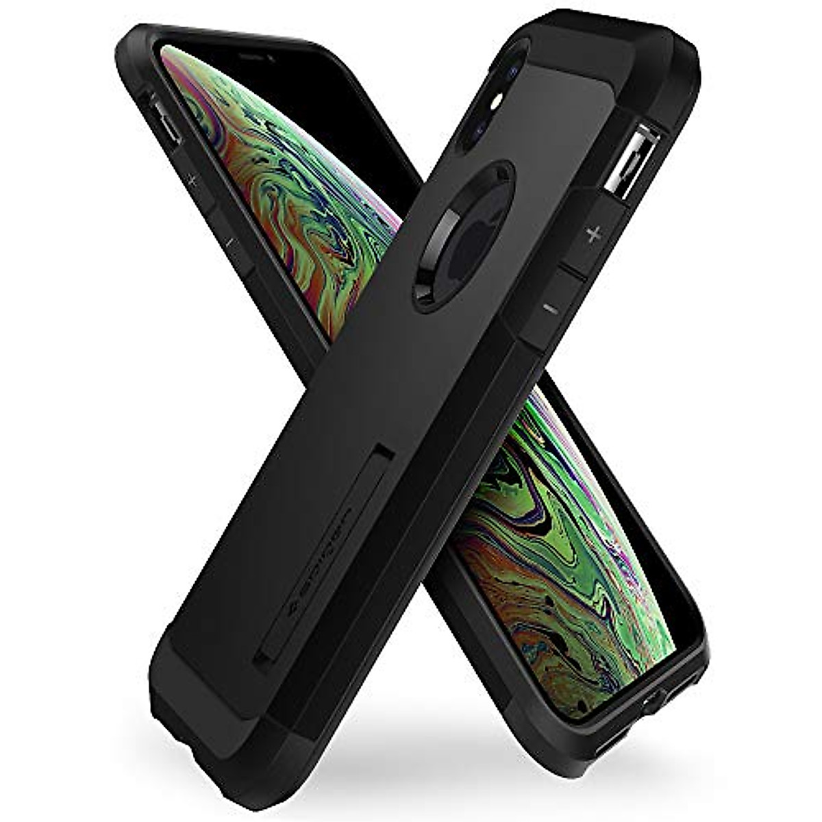 Spigen Tough Armor Designed for iPhone Xs MAX Case (2018) - Black
