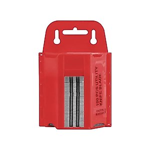 Zimpty ZY344 SK2 Ultra Sharpened 100 Pc. Utility Hook Blade with Wall Mountable Dispenser Boxes With extra 10pcs Blades (SK2)