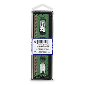 Kingston Technology 8GB DDR3 1600MHz PC3-12800 ECC DIMM Memory for Select HP/Compaq Desktops KTH-PL316E/8G