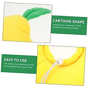 DOITOOL 2pcs Pet Collar Adjustable Dog Bowl Stand Lick Collar for Dogs Puppy Bite Collar Cat Recovery Neck Cone Dog Recovery Cones Pet Plush Conical Elizabeth Circle