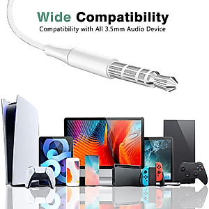 2 Pack Wired Headphones/Earbuds with Microphone,3.5mm Wired Earbuds/Earphones in-Ear Headphones with Mic Built-in Volume Control Compatible with iPhone 6/6S/Android/iPad Most 3.5mm Audio Devices2