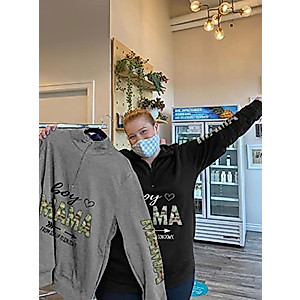 Women Boy Mama from Son Up to Son Down Sweatshirts Mom of Boys Shirts Zipper Lapel Neck Short Sleeve Tops