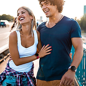 Maledan 8 Pack Bands Compatible with Samsung Galaxy Watch 7 6 5 4 FE Band 40mm 44m, Galaxy Watch 5 Pro Band/Watch 6 4 Classic Band, 20mm Soft Silicone Wristband Replacement Women Men, Large