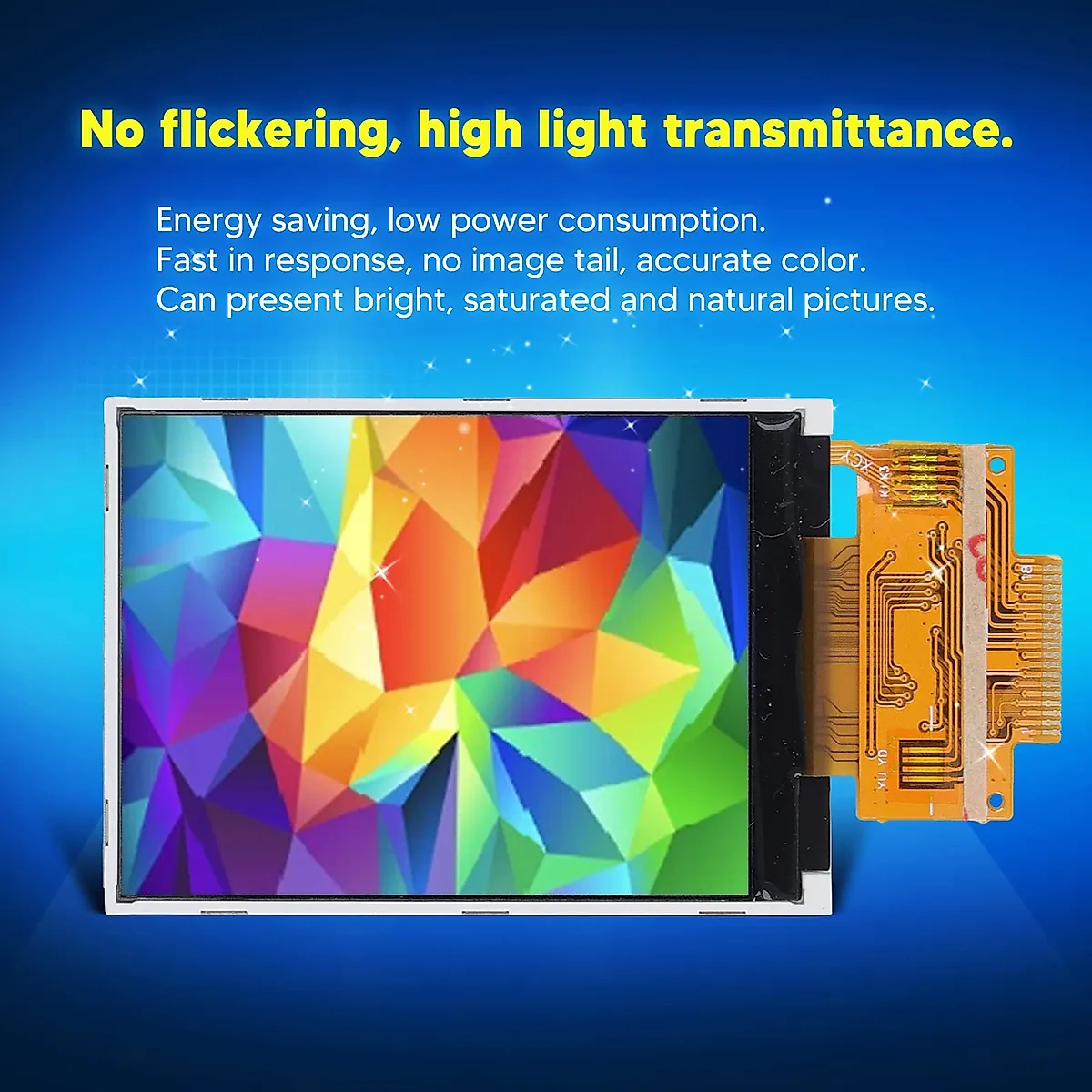 Screen Monitor, LCD Display Module SPI Interface Drive TFT for Repair