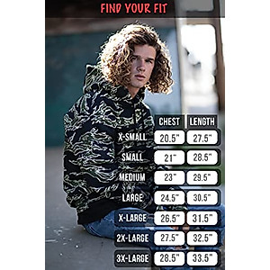 ShirtBANC Camouflage Sweater Unisex Blank Sweatshirts Camo Hoodies, XS-3XL