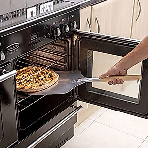 Pizza Steel PRO by Hans Grill | XL (1/4" Thick) Square Conductive Metal Baking Sheet for Cooking Pizzas in Oven and BBQ | Bake and Grill Bread and Calzone