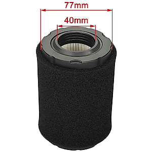 Drblawi Compatible with 796031 Air Filter with Pre Filter for Briggs Stratton 591334 594201 797704 John Deere MIU14395 MIU13038 Husqvarna YTA24V48 YTH18542 YTH2348 YTA22V46 YTH24V54 Z246 Z254 Mower