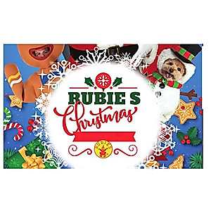 Rubie's Adult Bright Red Flannel Santa Suit With Gloves Adult Sized Costumes, Red/White, XX-Large US