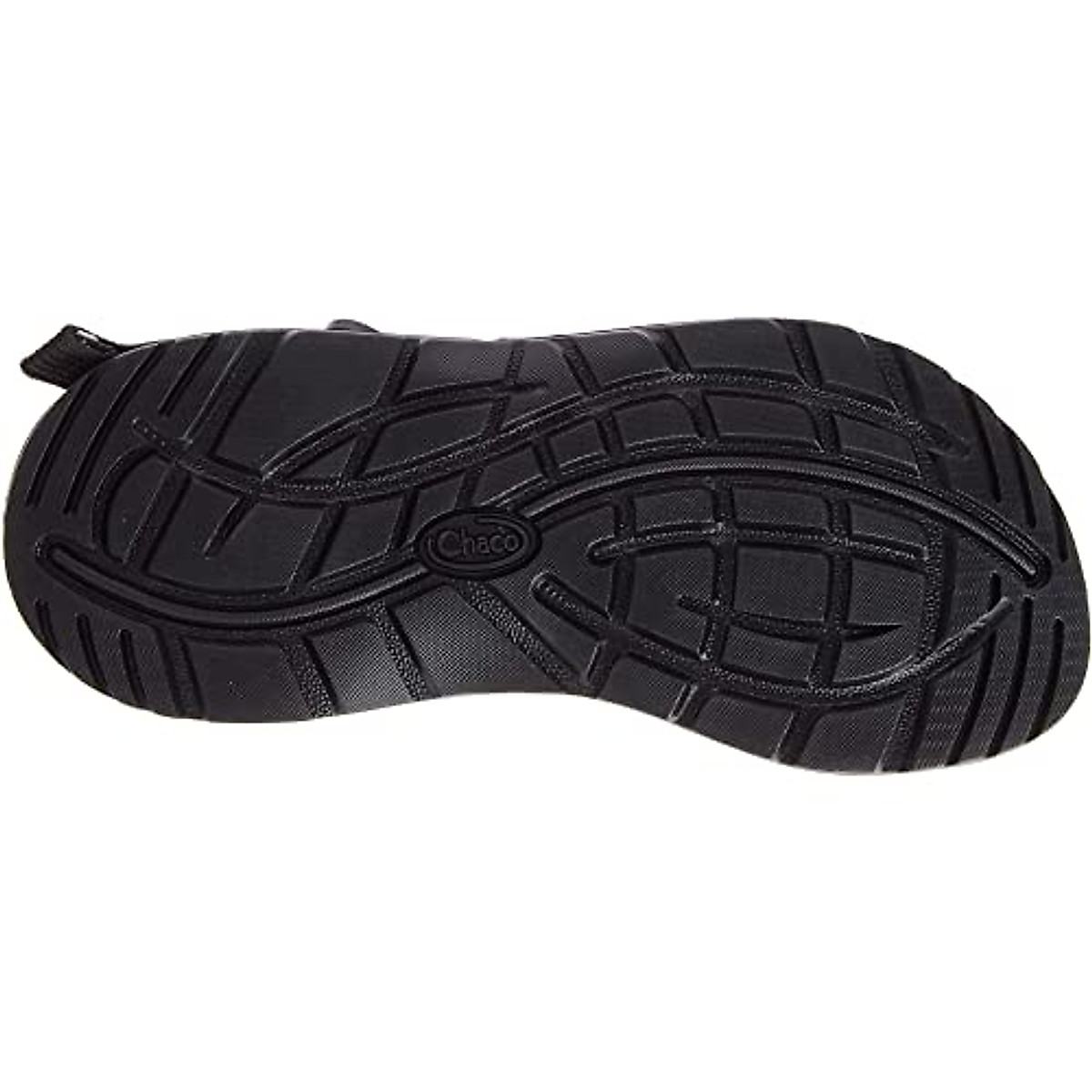 Chaco womens BANDED Z CLOUD Sport Sandal, SOLID BLACK, 8 M US