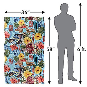 Elvis Presley Blue Hawaii Silky Touch Super Soft Throw Blanket 36" x 58"