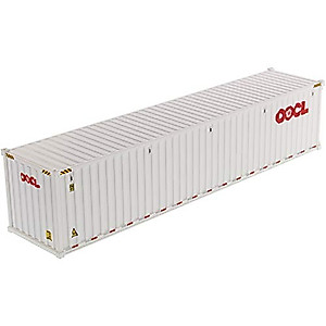 40' Dry Goods Sea Container OOCL White Transport Series 1/50 Model by Diecast Masters 91027 B