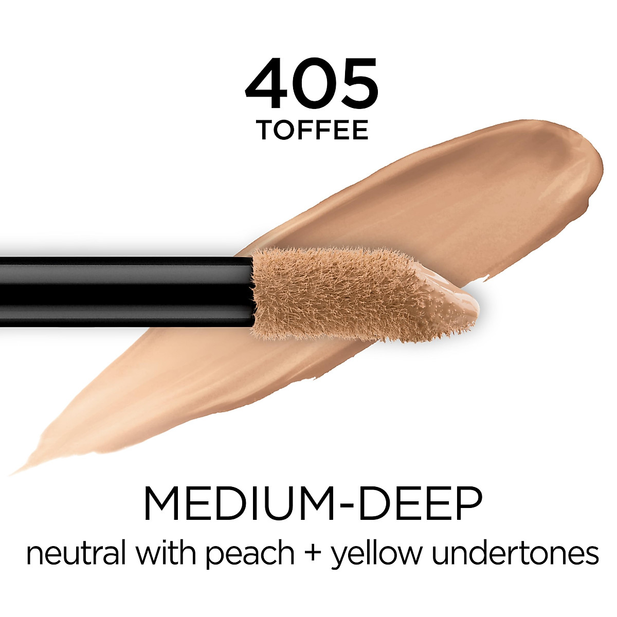 L’Oréal Paris Makeup Infallible Full Wear Waterproof Matte Concealer, Full Coverage, Toffee, 0.33 fl. oz.
