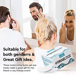 AZALLY Hydrogel Collagen Anti-Aging, Under Eye Patches, Under Eye Bags Treatment, Eye Mask for Puffy Eyes (60pcs)