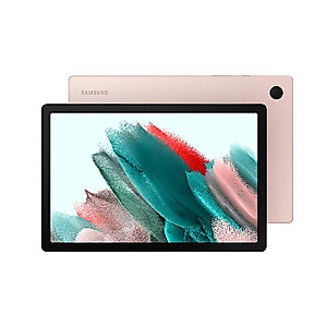 Samsung Galaxy Tab A8 2022 WiFi 10.5 inch 7040 mAh 8MP SM-X200 International Version Dual Camera (w/Fast Car Charger Bundle) (Pink Gold, 64GB + 4GB) (Renewed)