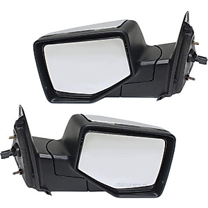 Kool Vue Driver & Passenger Side Power Mirrors for Ford Ranger 2006-2011 Chrome