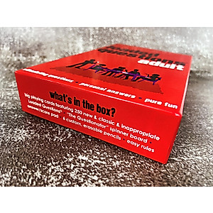 All Things Equal, Inc. ADULT LOADED QUESTIONS, a Rousing Adult Party Game, Over 300 Suggestive, Silly, Stimulating Questions, 4 to 6 Players, for Ages 17 and up