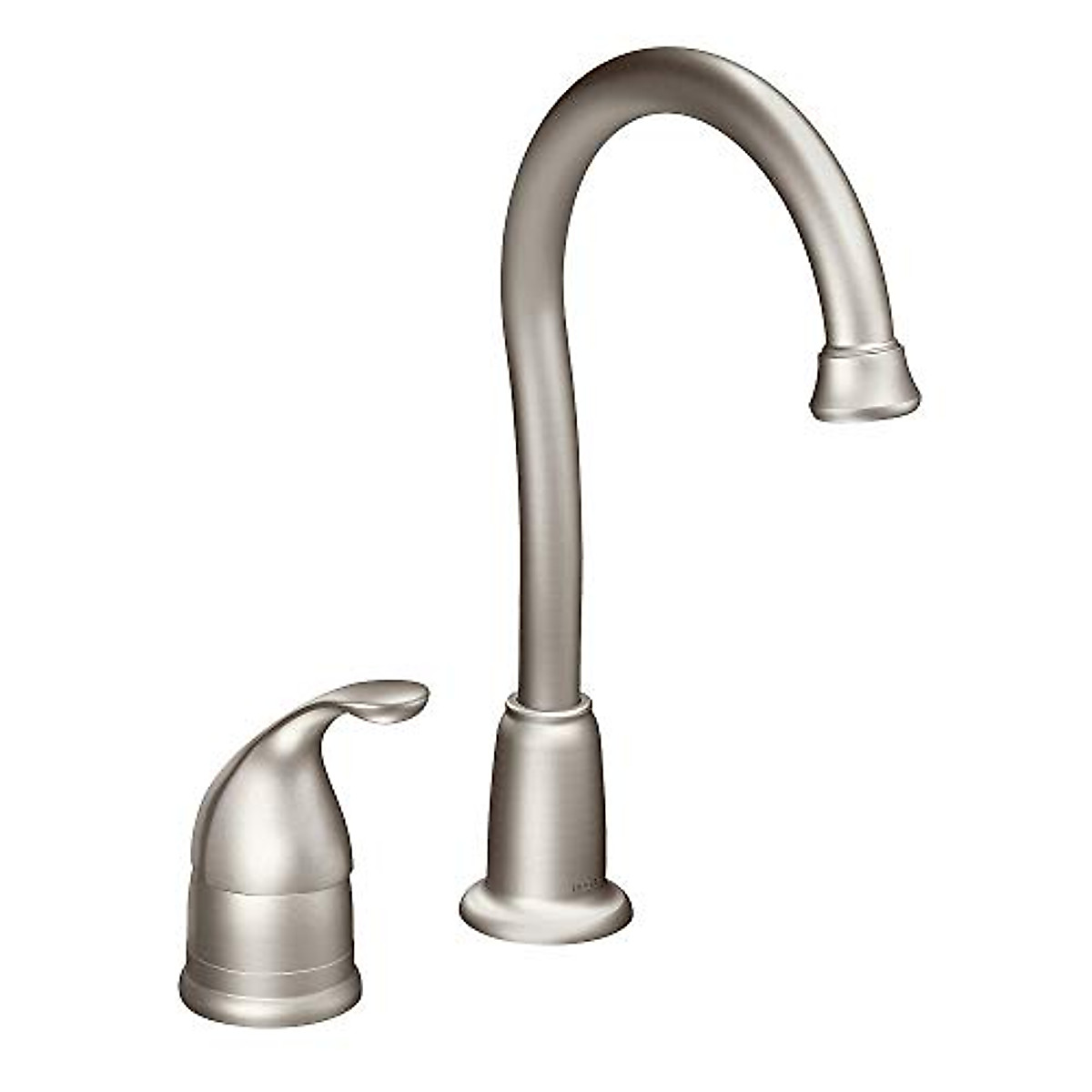 Moen 4905SRS Camerist One-Handle High Arc Bar Faucet, Spot Resist Stainless, 0.375