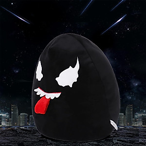 Global Park Venom Plush Toys with Elastic Tongue 17in, Stuffed Pillow Cute Animal Doll Soft Plushies Gift for Boys Girls