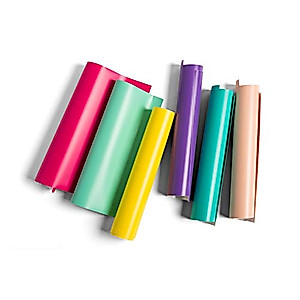 Cricut Premium Vinyl - Removable, 12” x 12” Adhesive Decal Sheets - Princess Sampler