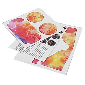 Shanrya VR Controller Stickers, VR Headset Stickers Detachable PVC Skin Accurately Paste Anti Scratch for Quest 2