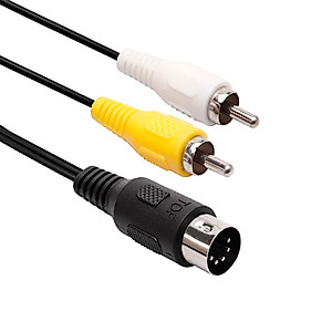 WICAREYO AC Power Adapter Wall Charger Power Supply with AV Cable for