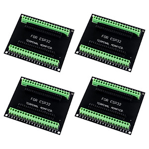 Coliao 4pcs ESP32 Breakout Board GPIO 1 into 2 for 38PIN Narrow Version ESP32 ESP-WROOM-32 Microcontroller Development Board