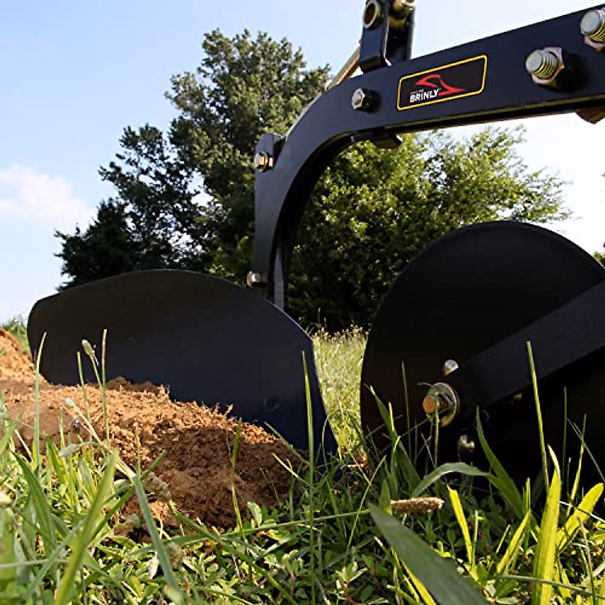 Brinly PP-510-A Sleeve Hitch Tow Behind Moldboard Plow, 10"