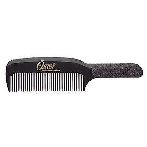 OSTER Barber Black Flat Top Comb For Clipper Over Comb Technique SB-76001-605
