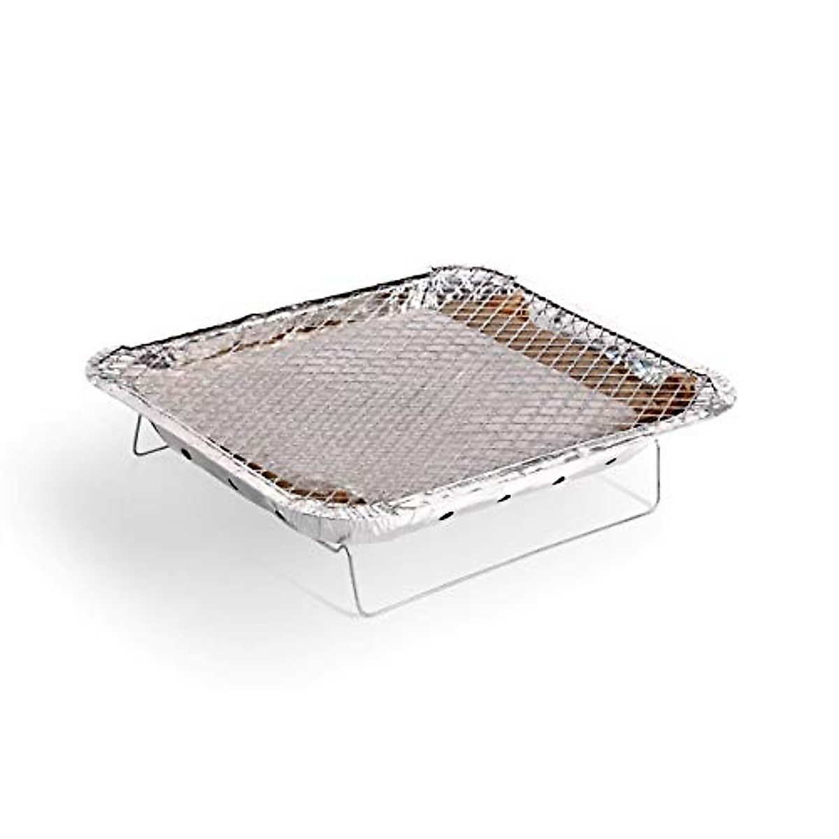 EZGRILL Disposable Charcoal Grill Ideal for Camping and Tailgate Parties -Pack of 2 Small size Portable, Easy To Light, and Convenient charcoal grill Lasts 1.5 hours Grill Anytime, Anywhere