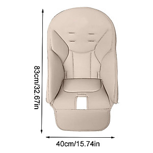 Hondony High Chair Covers for Baby, High Chair Cushion, Universial Replacement Cover for Gracos, aoneo, Kosmic Jané, Peg Perego High Chair Seat Cover