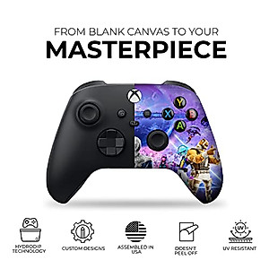 DreamController Original X-box Wireless Controller Special Edition Customized Compatible with X-box One S/X-box Series X/S & Windows 10 Made with Advanced HydroDip Print Technology(Not Just a Skin)