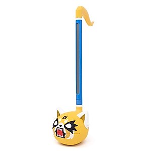 Otamatone Special Edition Sanrio (Aggretsuko - Rage) - Fun Electronic Musical Toy Synthesizer Instrument by Maywa Denki (Official Licensed) [Includes Song Sheet and English Instructions]
