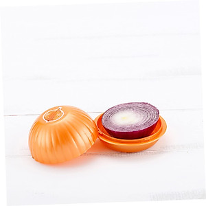 Zerodeko 12 Pcs Vegetable Preservation Bowl Onion Keeper Holder Fruit Vegetable Saver Vegetable Produce Saver Pepper Onion Storage Container Onion and Saver Fruit Container Plastic Salad