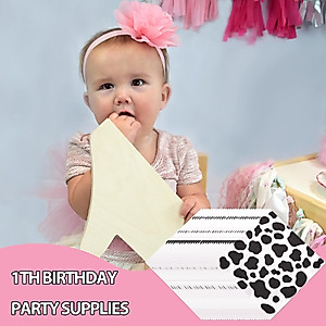 EaciTown Cow Print Napkins Cow Napkins for Party Paper Cowboy Napkins Farm Animal Party Napkins for Western Cowgirl Baby Shower Cow Themed Birthday Party Supplies
