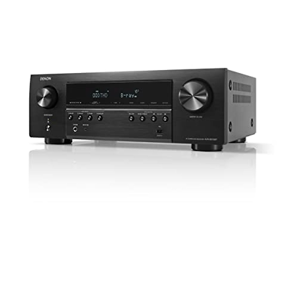 Denon AVR-S570BT 5.2 Channel AV Receiver - 8K Ultra HD Audio & Video, Enhanced Gaming Experience, Wireless Streaming via Built-in Bluetooth, (4) 8K HDMI Inputs, Supports eARC, HD Setup Assistant