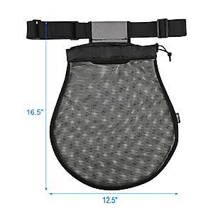 Cosmos Pickle Ball Waist Bag Holder Pickleball Waist Pouch Bag Ball Pouch for Holding Pickle Ball Game Universal Training Equipment Bag