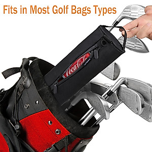 AROUY Golf Cooler Bag - Golf Accessories for Men and Small Soft Cooler Bags Insulated Cooler Holds a 6 Pack of Cans, Golf Sports Bags