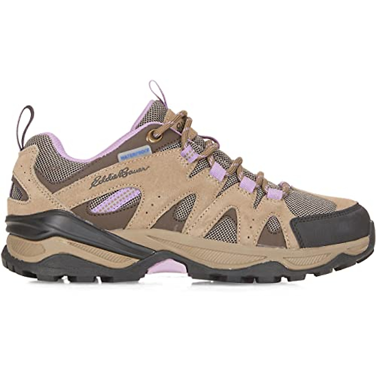 Eddie Bauer Lake Union Mid Women's Hiking Boots | Water Resistant Lightweight Mountain Hiking Boots for Women | Ladies All Weather Outdoor Ankle Height Hiker