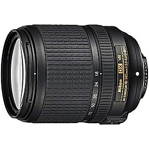Nikon AF-S DX NIKKOR 18-140mm f/3.5-5.6G ED Vibration Reduction Zoom Lens with Auto Focus for Nikon DSLR Cameras (Renewed)