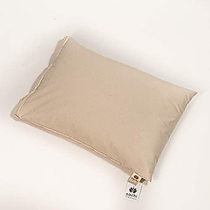 Sachi Organics Japanese size buckwheat hull pillow