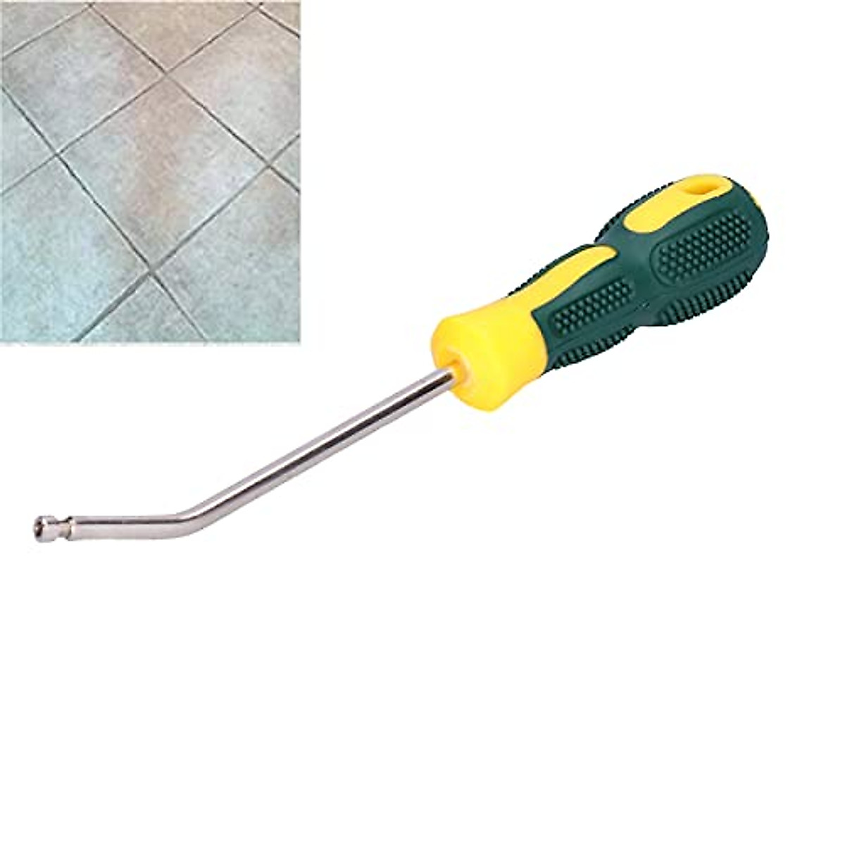 Grout Removal Tool, Grout Cleaning Tool, Scrape Away Mortar Surface Residue Grout Removal Caulking Tool for Tile Joints, Grout Removal Tool