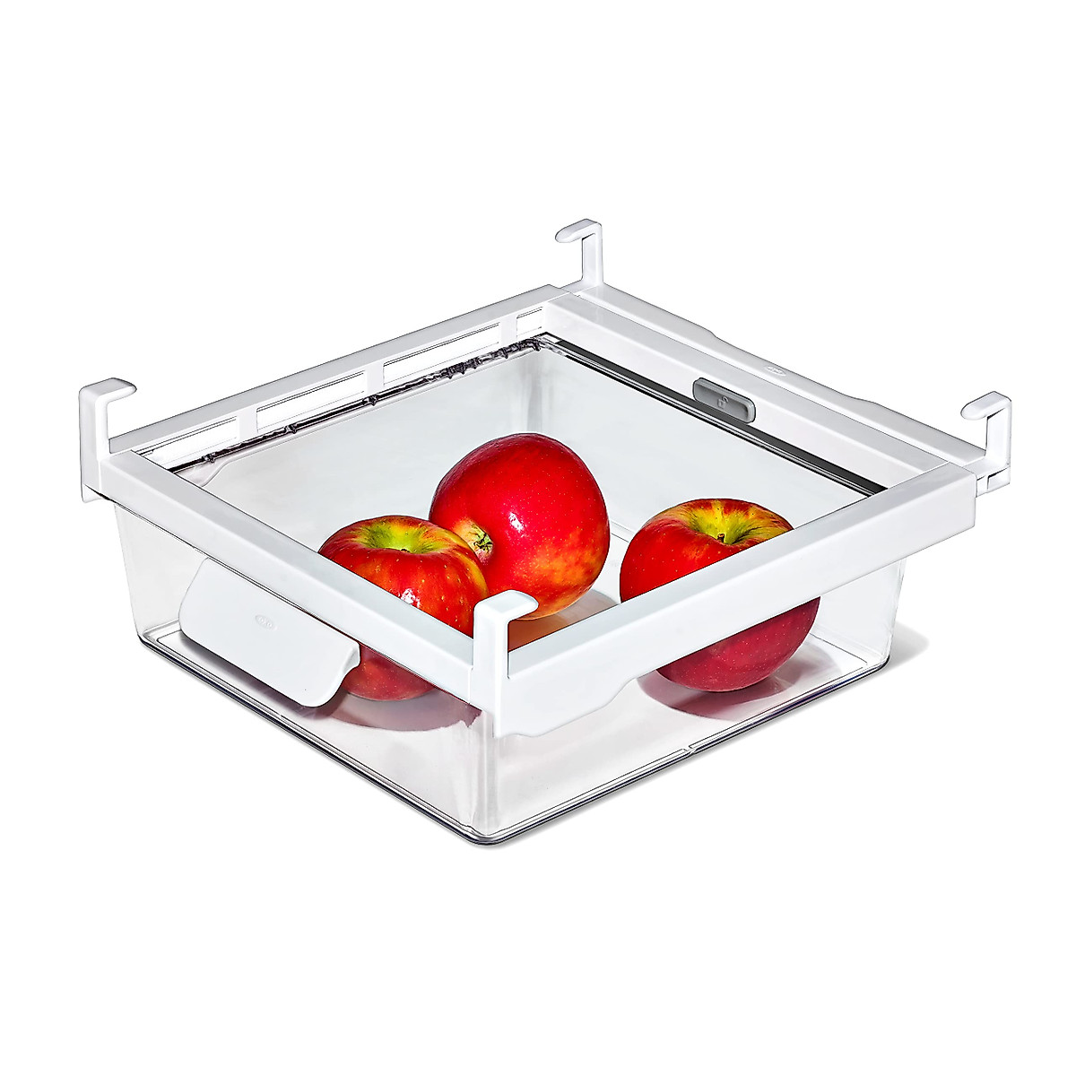 OXO Good Grips Fridge Undershelf Drawer 10 in - for Deli Meat, Cheese, Produce and More,Clear