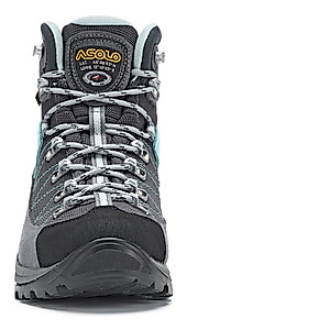 ASOLO Finder GV Hiking Boot - Women's Grey/Gunmetal/Pool Side 8