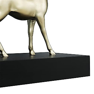 WELLAND 60 inch Black Mission Floating Shelves for Wall, Bathroom Wall Mount Shelves, Wood Modern Display Shelves, Book Shelves,for Bedroom,Living Room and Kitchen