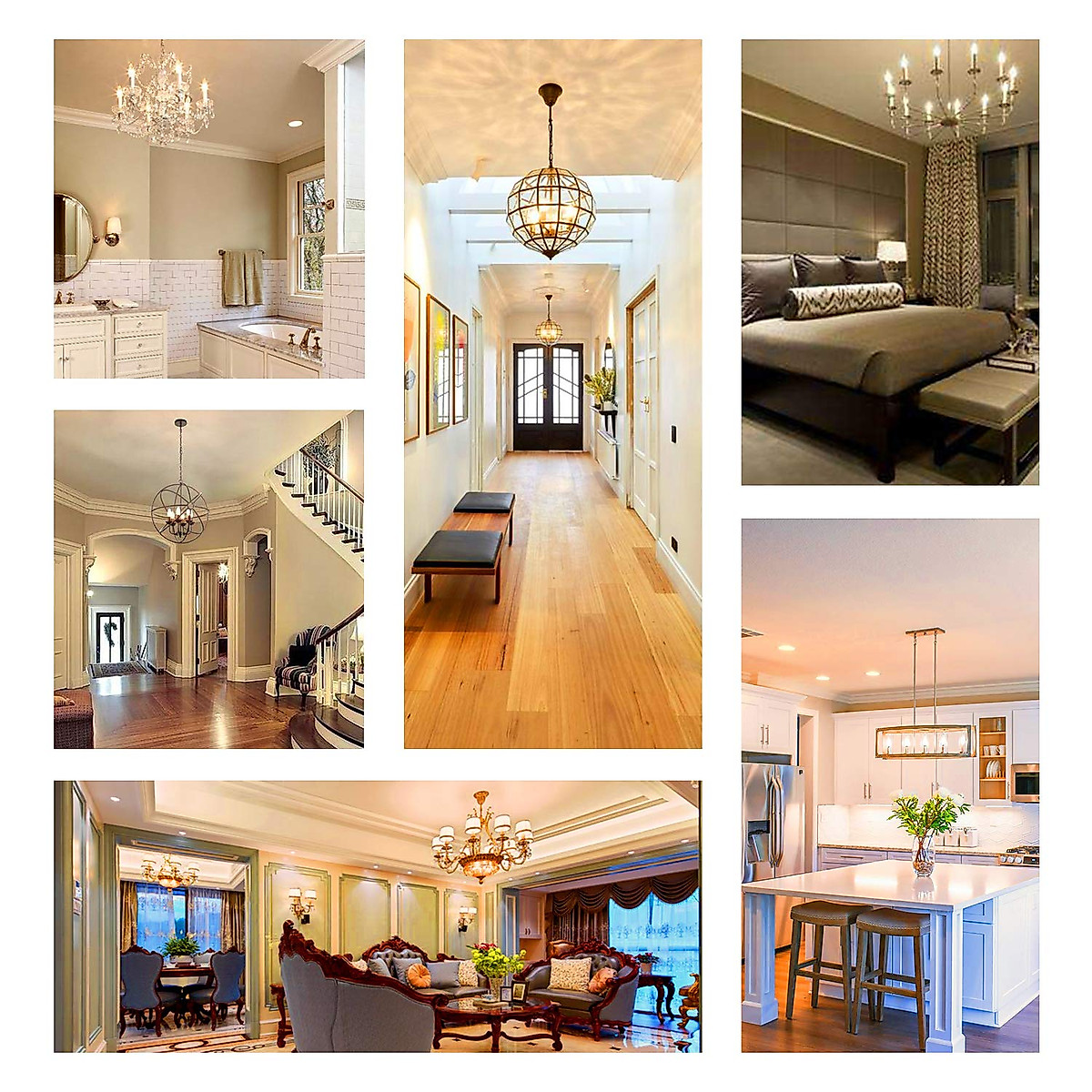 AIELIT B11 Vintage E26 LED Candelabra Light Bulbs, 2W (25W Equivalent), Soft White 3000K, Clear Glass, 200 Lumens, Dimmable LED Edison Bulb for Chandelier Ceiling Fan Pendant Lights, 3-Pack