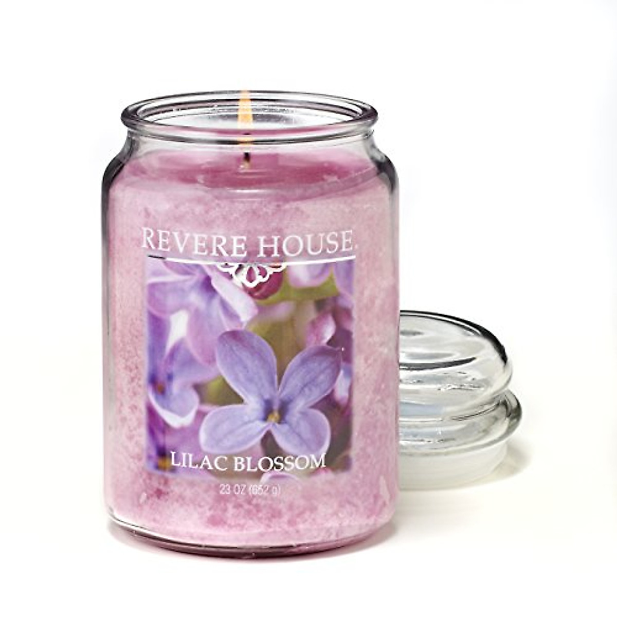 CANDLE-LITE Revere House 23-Ounce Country Comfort Jar, Lilac Blossom
